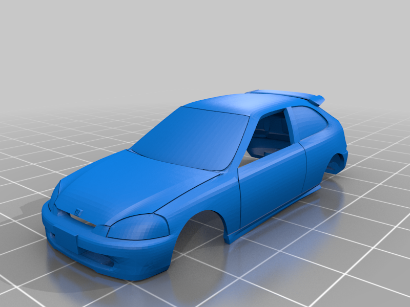 Free STL file Civic Type R 1995 (EK9)・3D print model to download・Cults