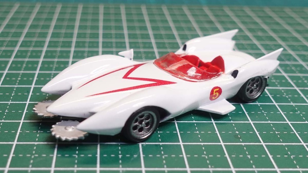 Free STL file Mach 5 🚗・3D print design to download・Cults