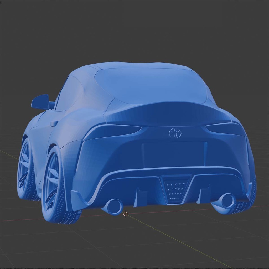 Free STL file Remixed Supra 2020, 1/64th scale・3D printer model to ...