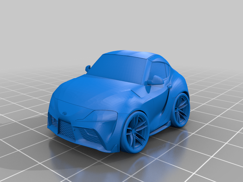 Free STL file Remixed Supra 2020, 1/64th scale・3D printer model to ...