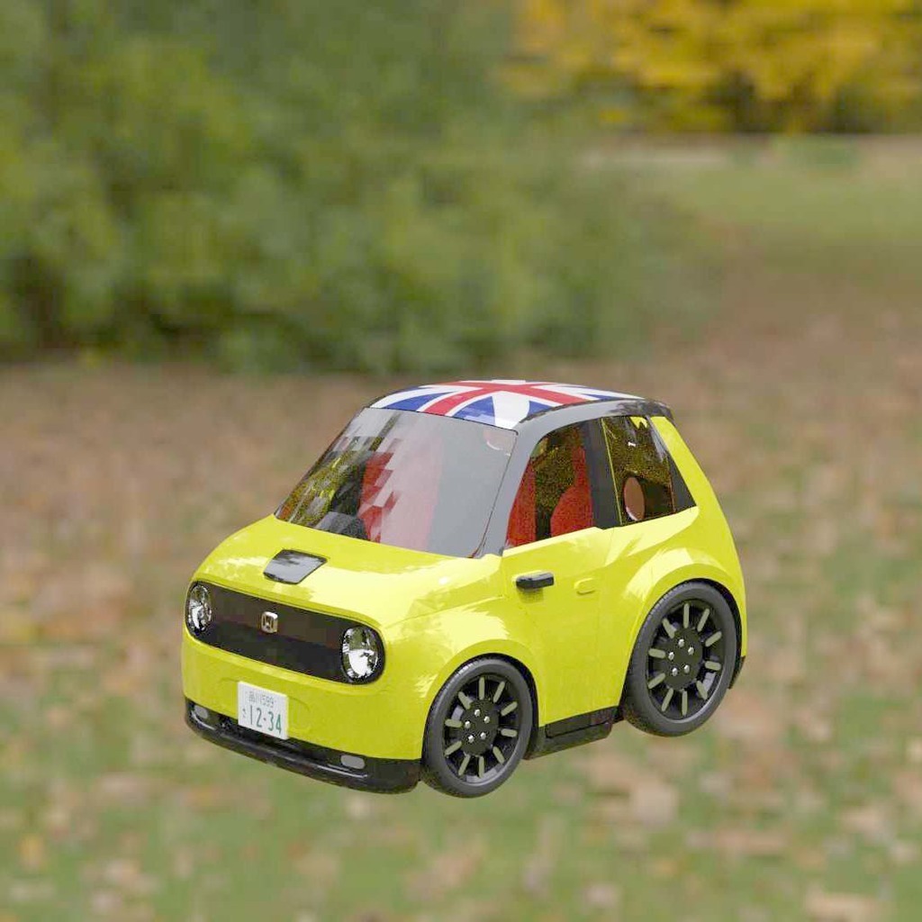 Free STL file Petite Honda E・3D print design to download・Cults