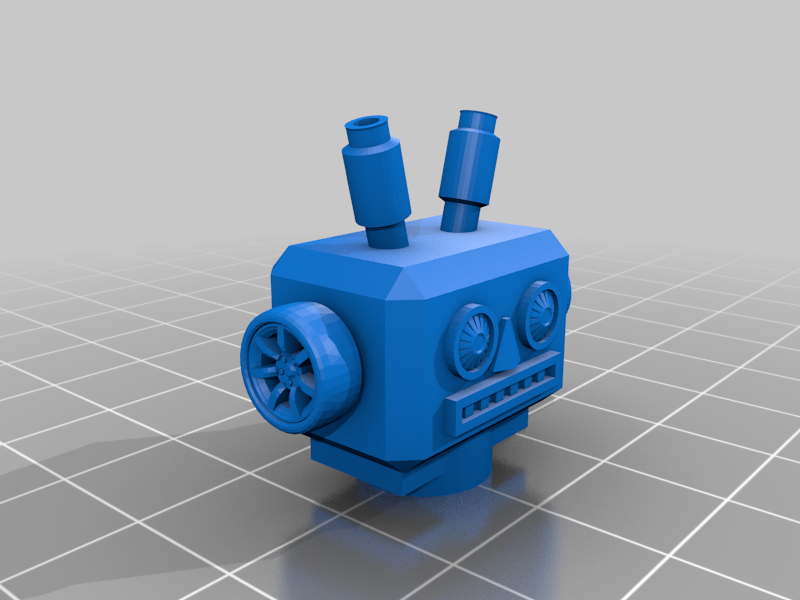 Free STL file Tin robot powered by R35 GT-R engine・3D print design to ...