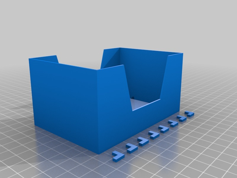 Free STL file Stackable drill bit case 👽・3D printer design to download ...