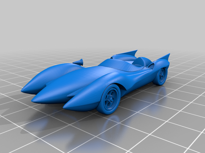 Free STL file Mach 5 🚗・3D print design to download・Cults