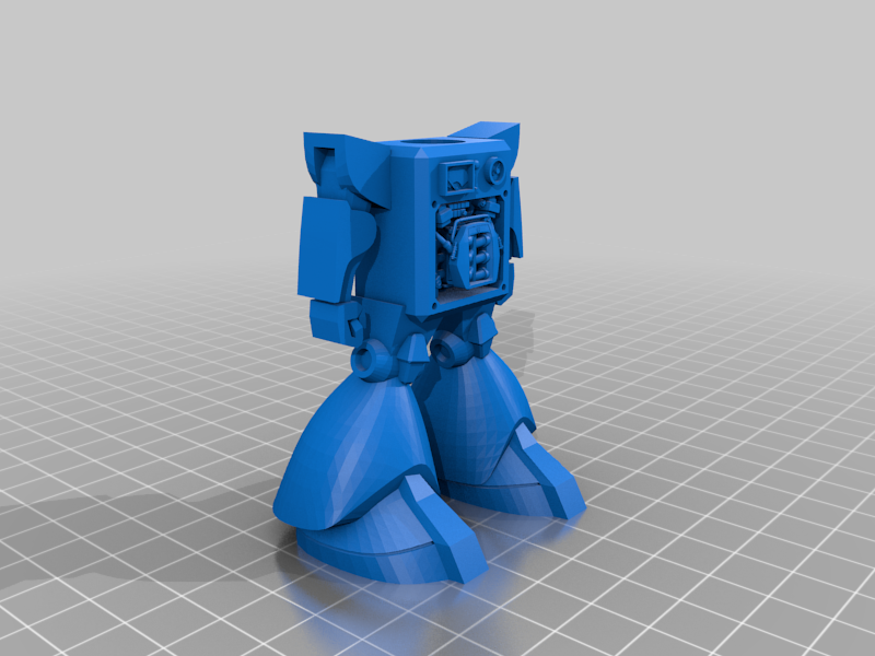 Free STL file Tin chimera robot・3D print design to download・Cults