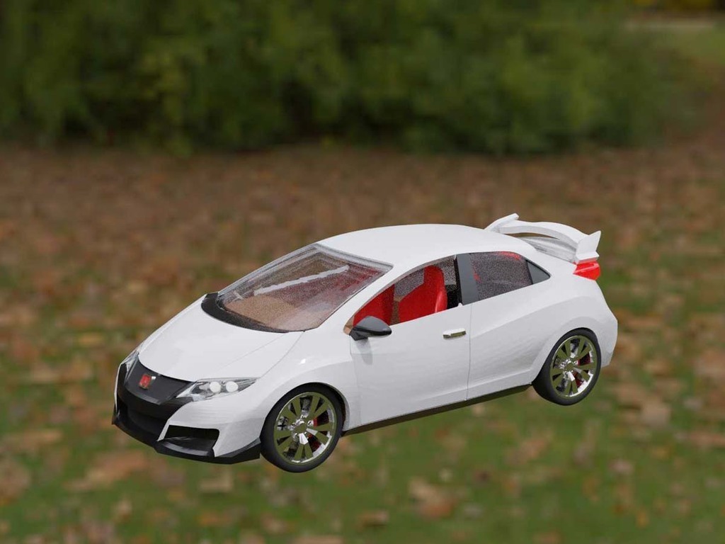 Free STL file Civic Type R 2015・3D printable object to download・Cults