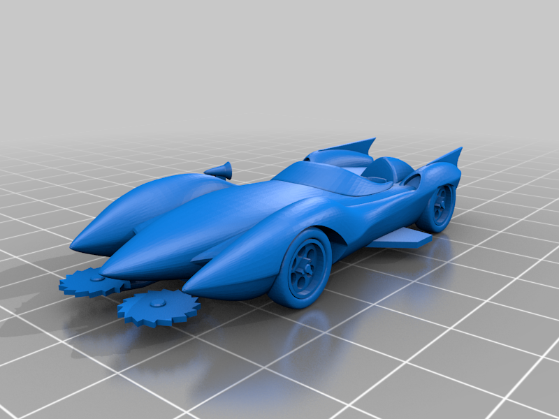 Free STL file Mach 5 🚗・3D print design to download・Cults