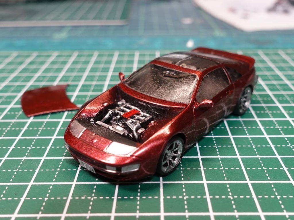 Free STL file Nissan 300ZX (Z32) 1:64th scale 🚗・3D printing design to ...