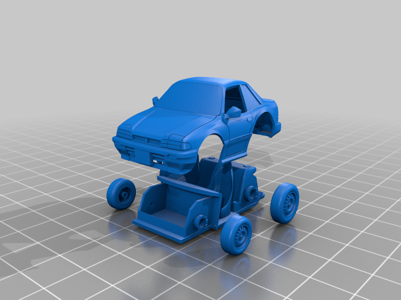 Free STL file Honda Prelude 2G 👽・3D print design to download・Cults