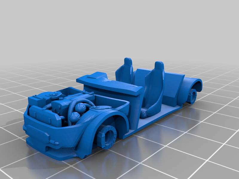 Free STL file R34 GT-R separated body and chassis 🎲・3D print object to ...