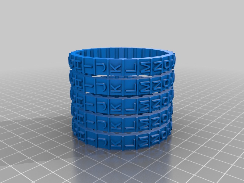 Free 3D file Programable Cryptex 🧩・Model to download and 3D print・Cults