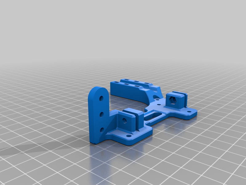 Free 3D file Smooth Fang Mounting Plate - Ender 5 Plus - Micro Swiss ...