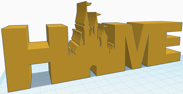 STL file Disney Magic Kingdom HOME Decoration・3D printer model to ...