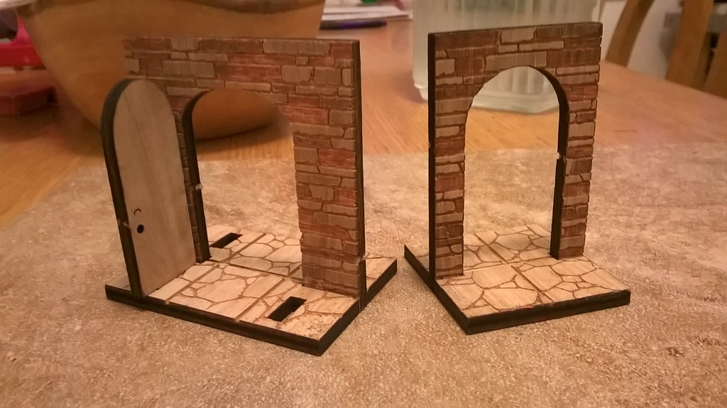 Free 3D file Open Miniature Doorways・3D printing template to download・Cults