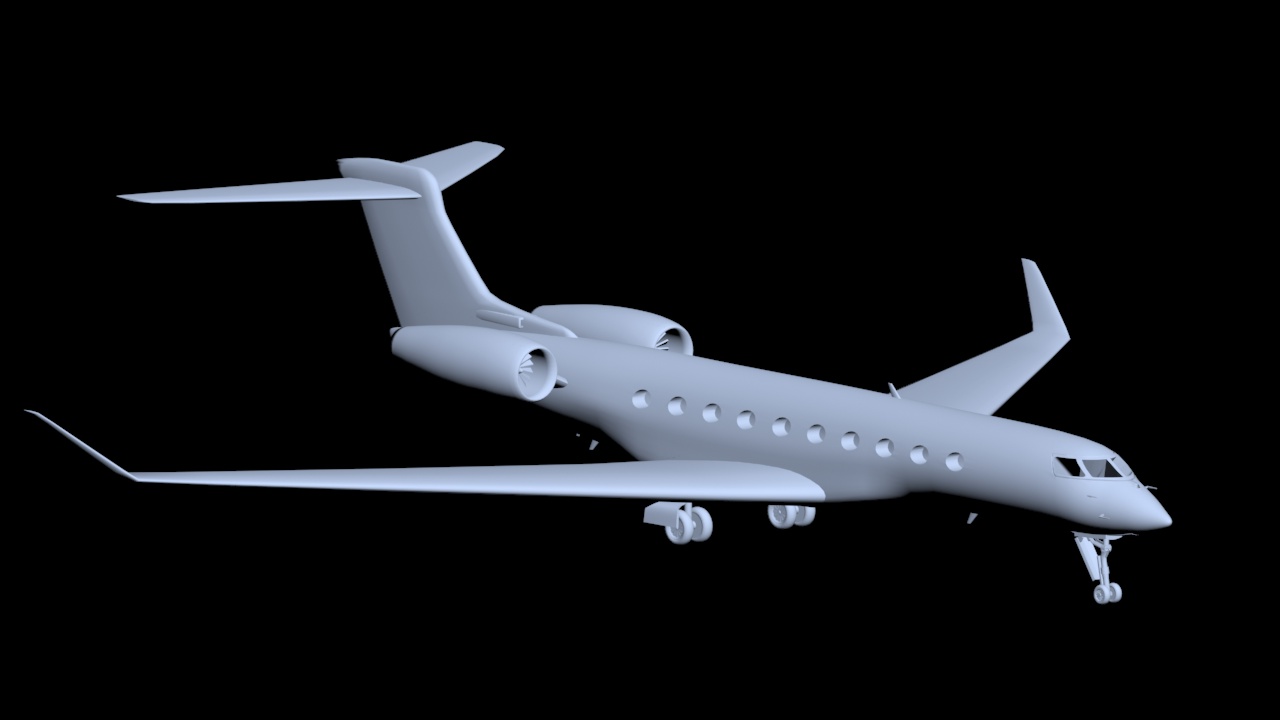 STL file Gulfstream G700・3D printing template to download・Cults