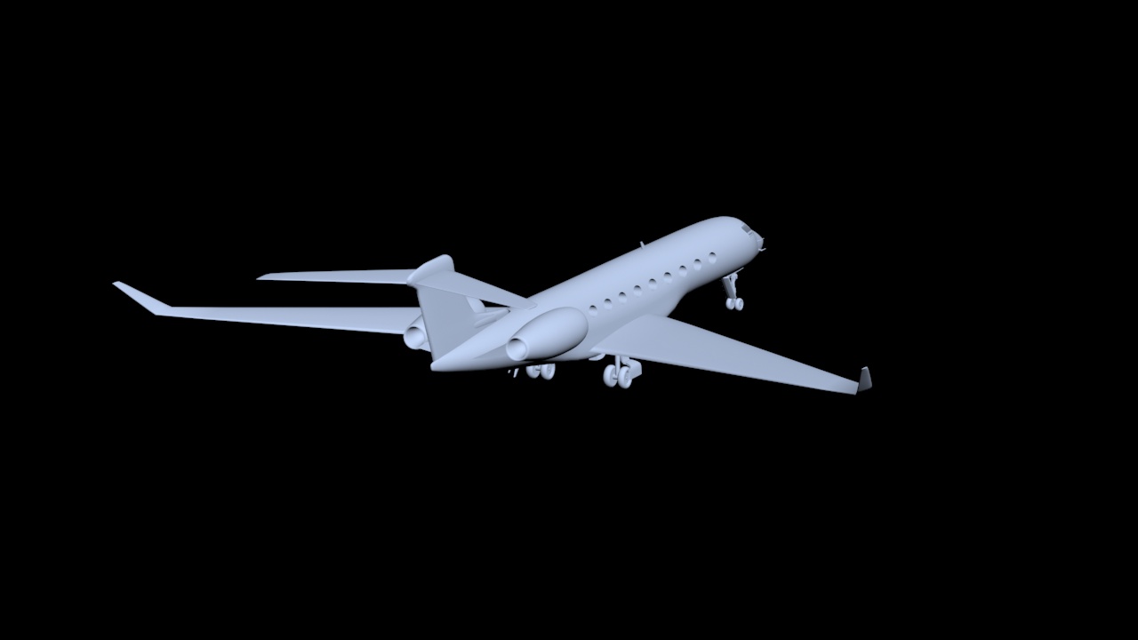 STL file Gulfstream G700・3D printing template to download・Cults