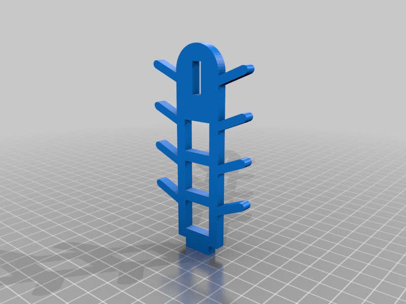 Free 3D file Sword-style paintbrush rack 🖌️・3D print design to download ...