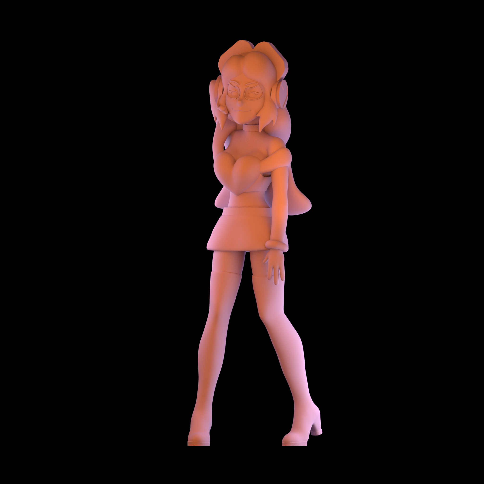 Archivo STL Miss Heed・Diseño para descargar y imprimir en 3D・Cults