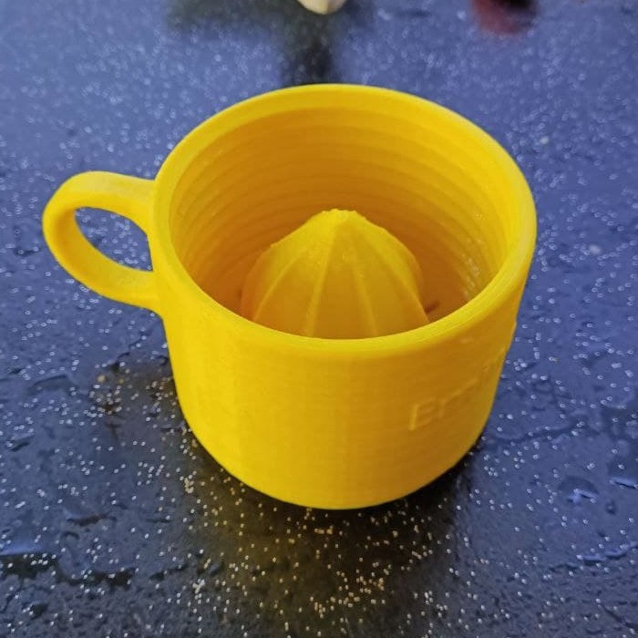STL file screw power lemon squeezer / vidalı güç harcamadan limon ...