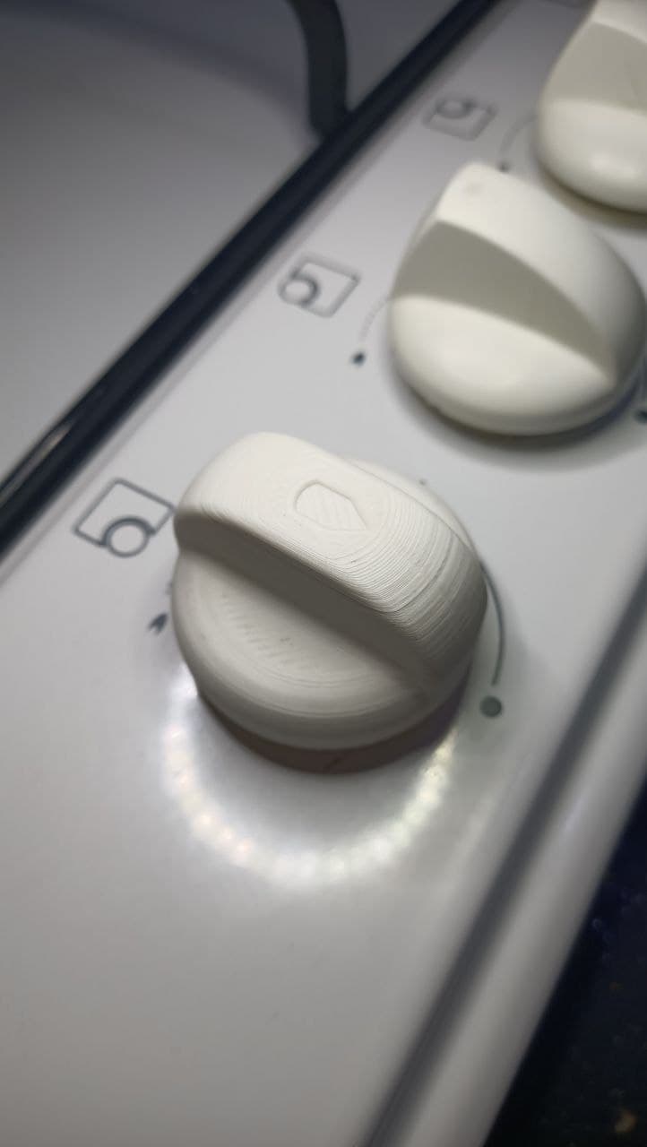 STL file gas cooker button・3D printable model to download・Cults