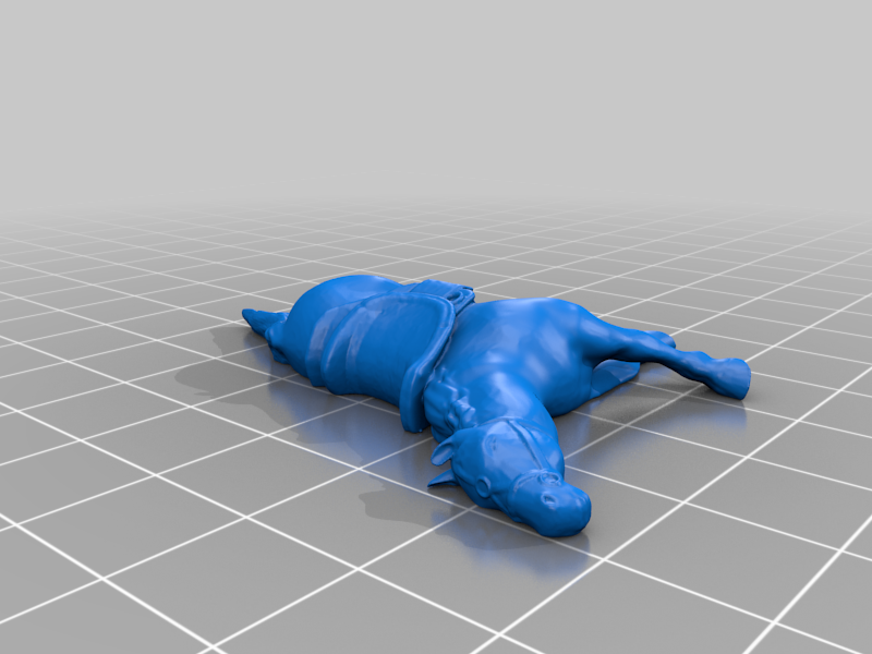 Free 3D file Dead Horse v2 😵・3D printer model to download・Cults