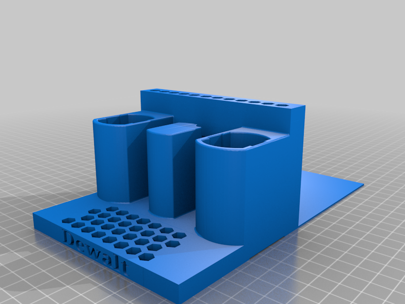 Free 3D file Standing Dewalt Screwdriver Holder・3D printer model to ...