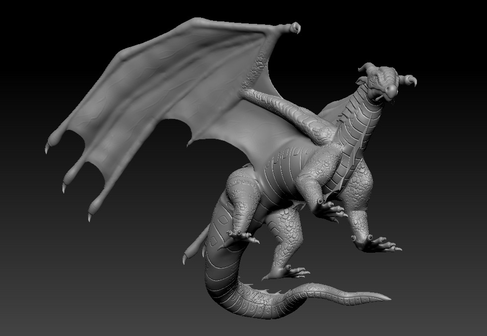 STL file Dragon of Sea Tribe from Wings of Fire 🐉・3D print design to ...