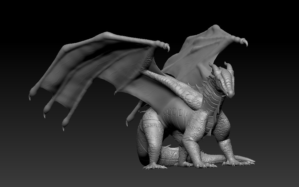 STL file Dragon of Sea Tribe from Wings of Fire・3D print design to ...