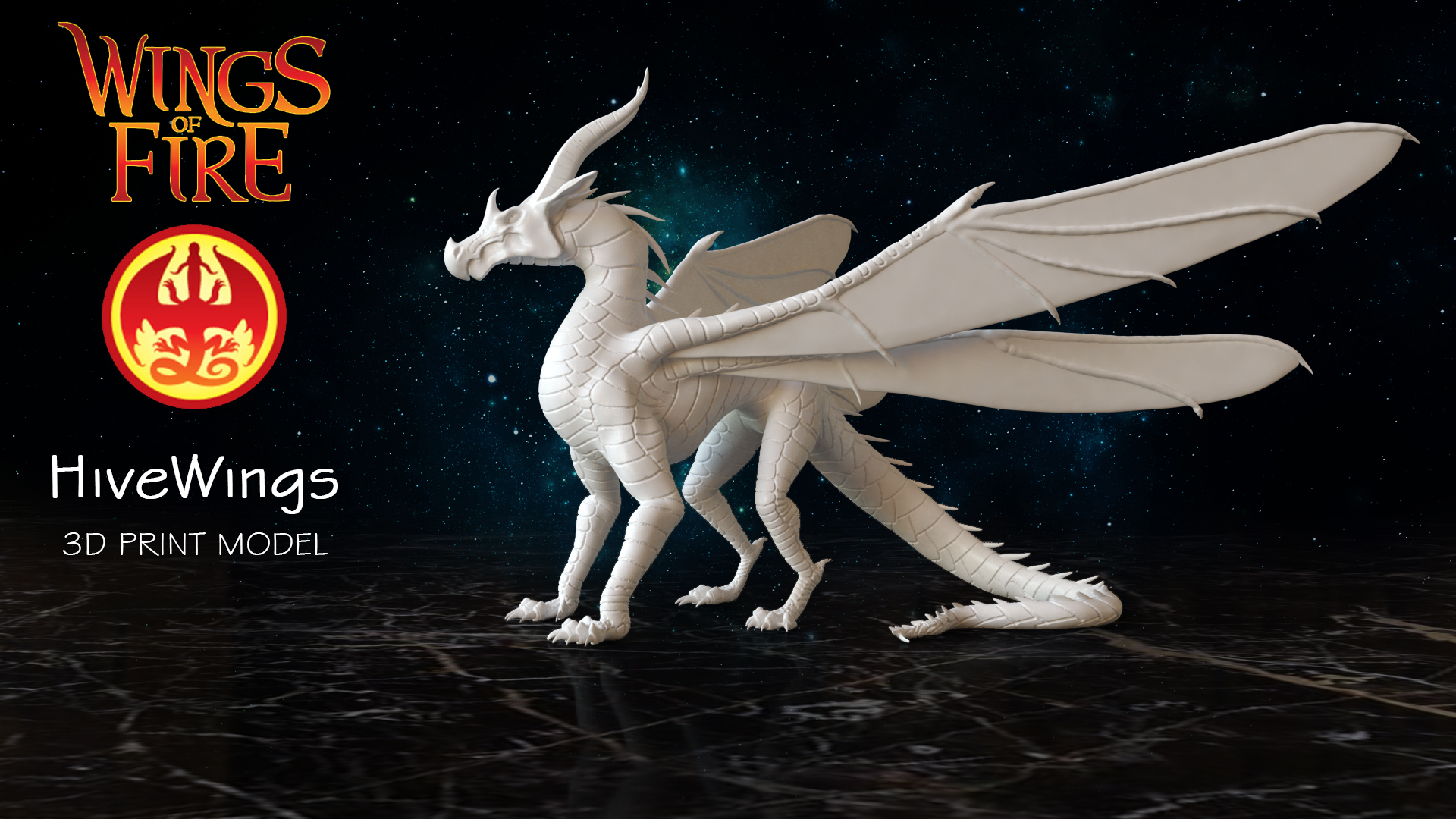 STL file Dragon of HiveWings Tribe from Wings・3D printable model to ...