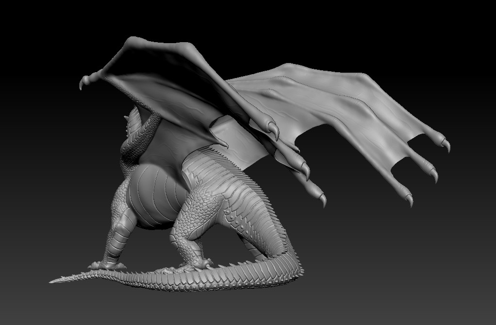 STL file Dragon Wings of Fire Nightwing Tribe 🐉・3D printer model to ...