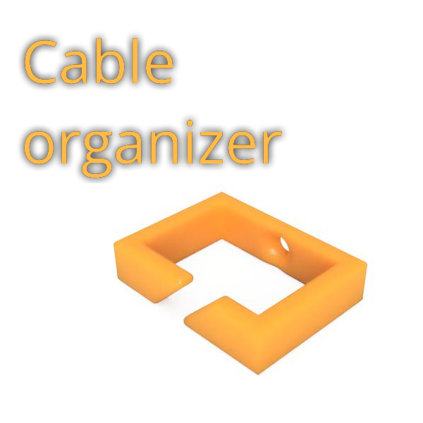 Free STL file Cable organizer・3D print model to download・Cults
