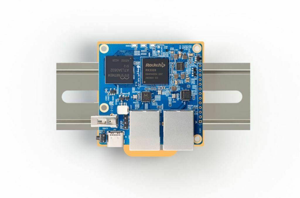 Free 3D file Orange Pi R1 Plus LTS DIN rail mount・3D printing model to ...