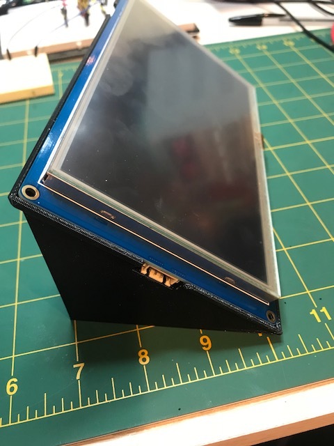 Free 3D file Nextion 7" Display Stand・3D printing design to download・Cults