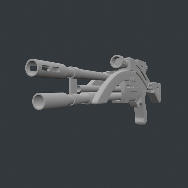 OBJ file Mantis Rifle・3D printable model to download・Cults