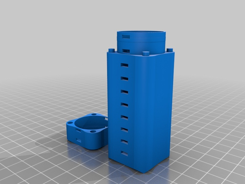 STL file Quarter Storage Container・3D print model to download・Cults