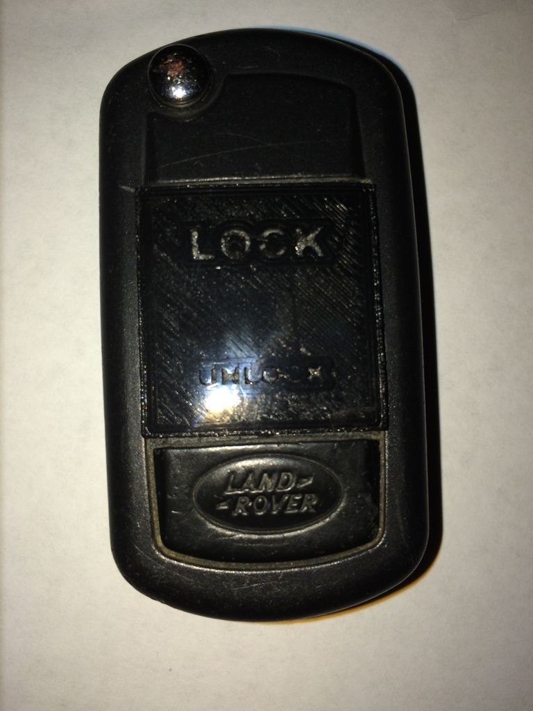Free STL file Range Rover Sport Keyfob Button Overylay・3D printing ...