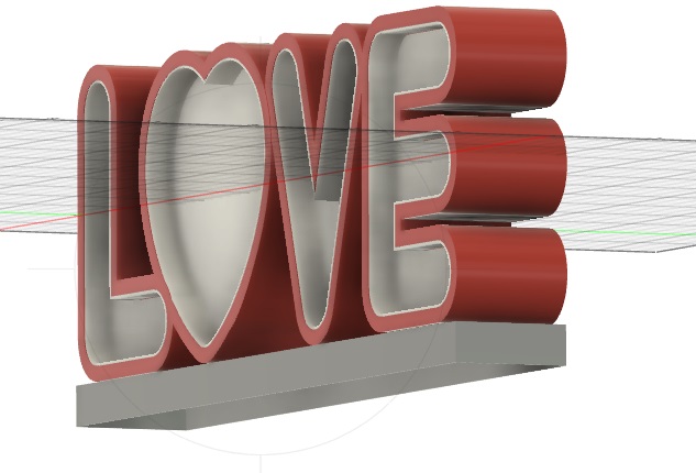 STL file Bright Love 🔆・Template to download and 3D print・Cults