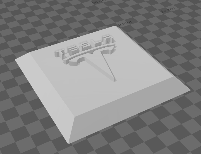 Fichier STL gratuit logo tesla・Plan imprimable en 3D à télécharger・Cults