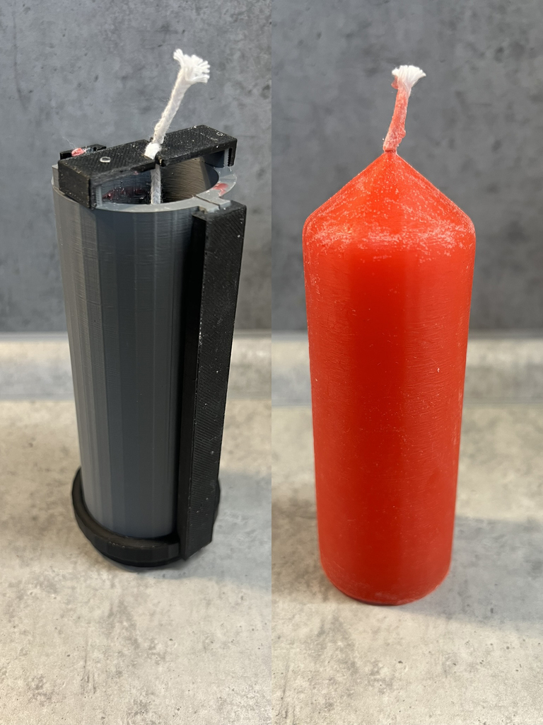 Free 3D file Candle mold 🕯️・3D printer model to download・Cults
