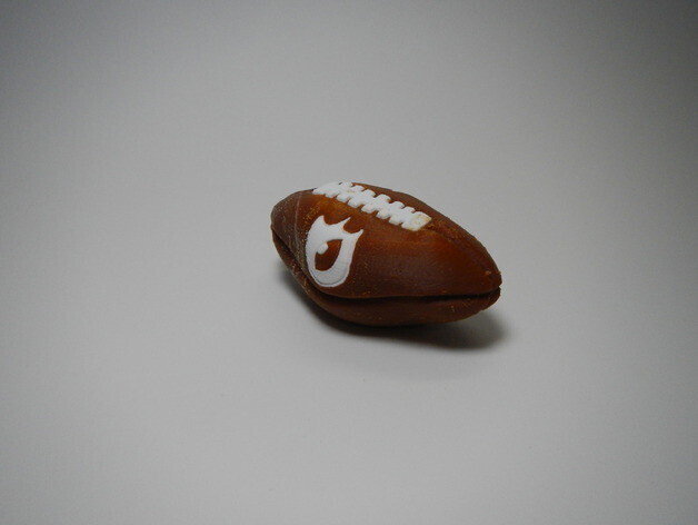 Free STL file Deflated Football Deflategate・Template to download and 3D ...