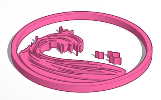 Free STL file wave sea・3D print model to download・Cults