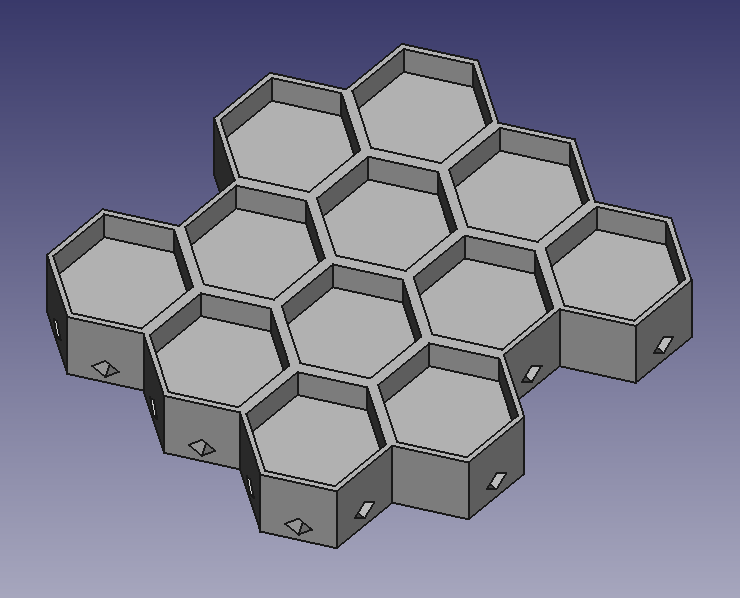 STL file DnD Modular Dungeon Map・Model to download and 3D print・Cults