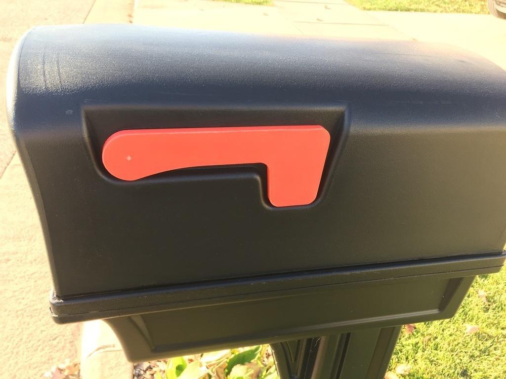 Free 3D file Mailbox Flag・Template to download and 3D print・Cults