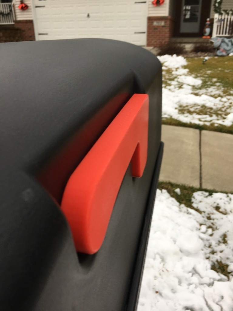 Free 3D file Mailbox Flag・Template to download and 3D print・Cults