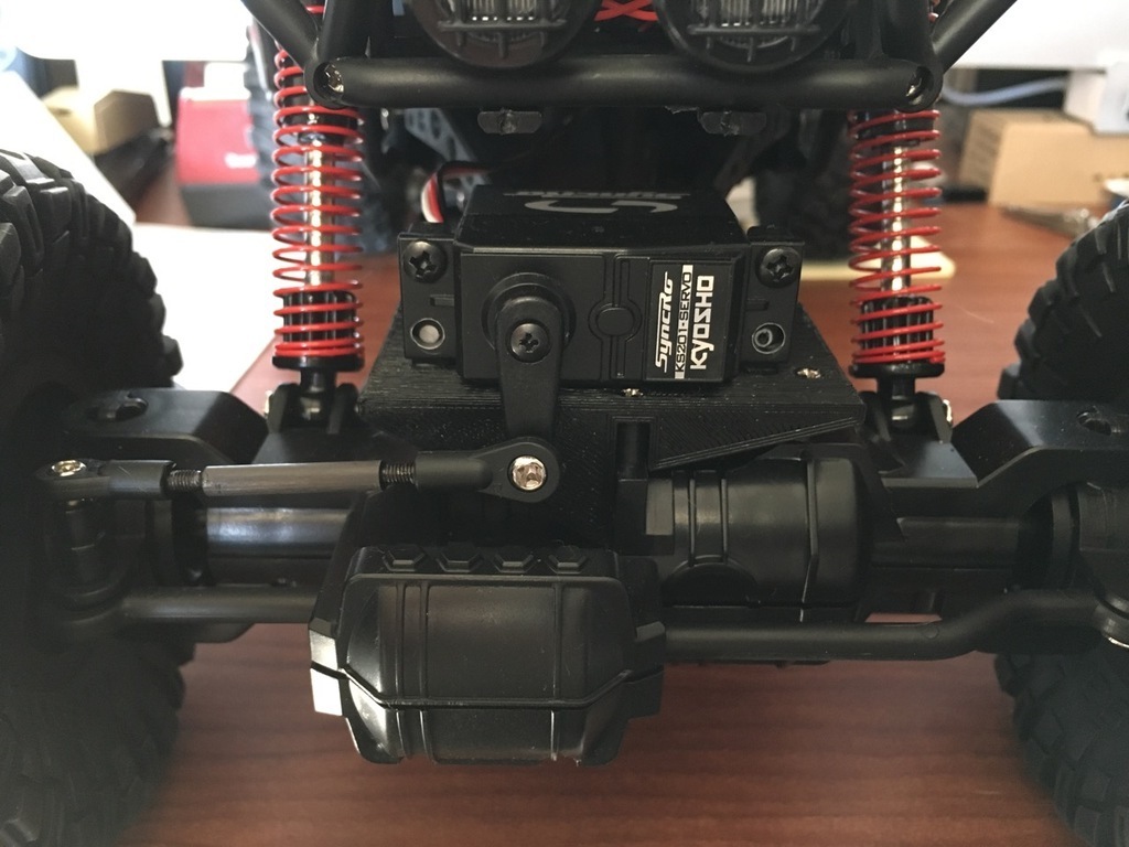 Free 3D file Servo platform for 1/10 Scale 2.4Ghz 4 Wheel Drive RC Rock ...