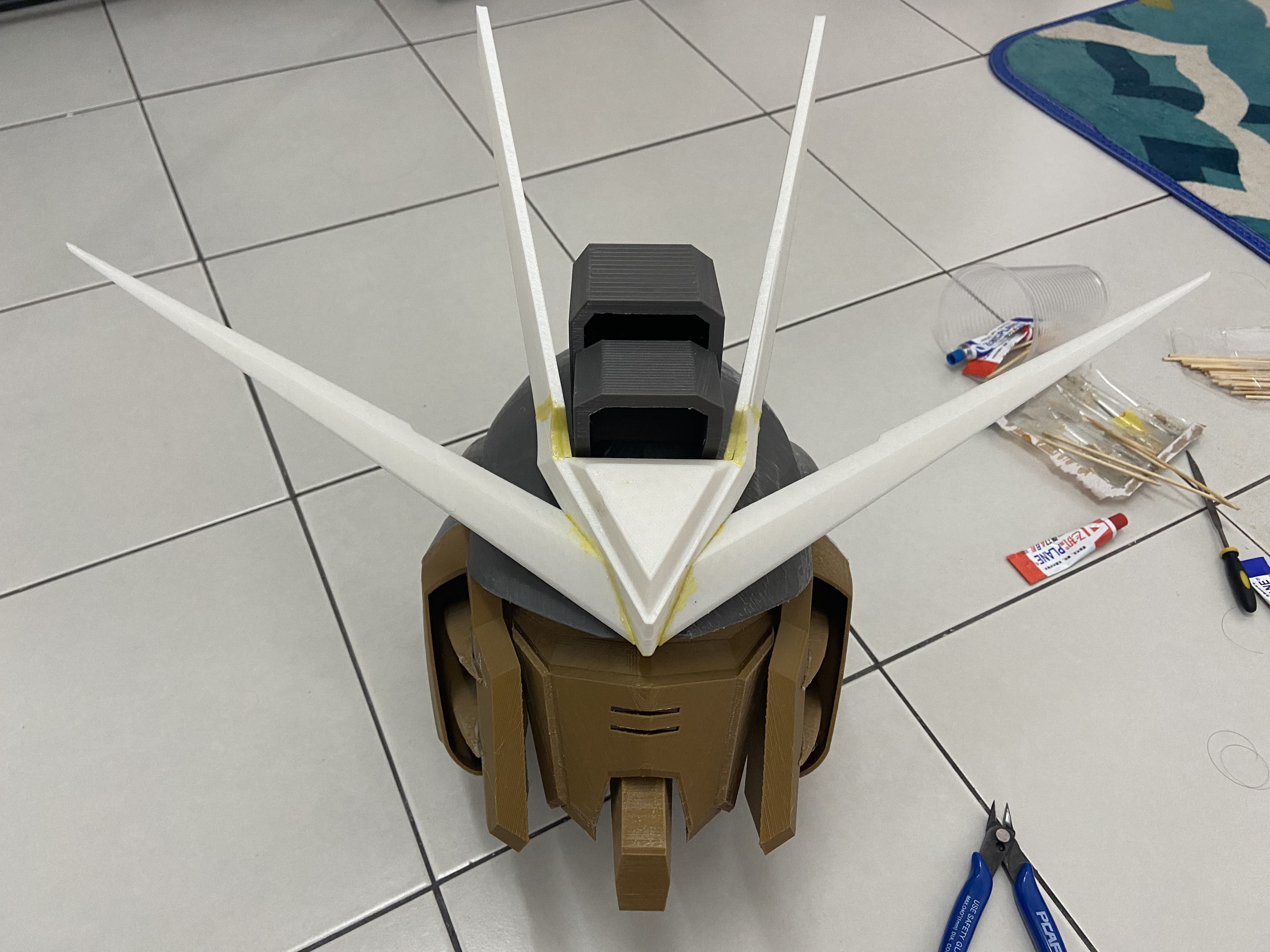 STL file Freedom Gundam Head・3D printing template to download・Cults