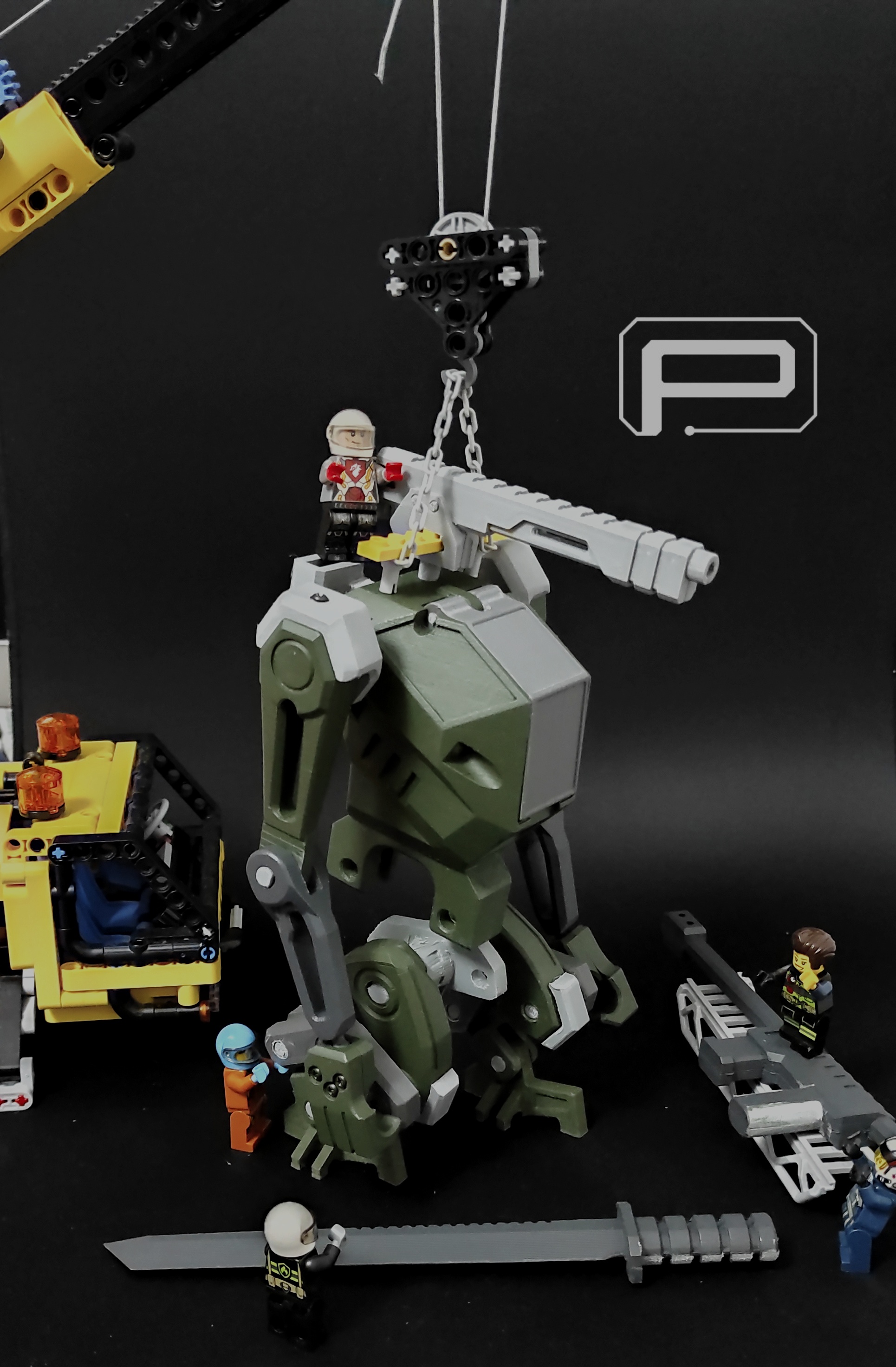 STL file GUARDIAN Mech toy 🤖・3D print model to download・Cults