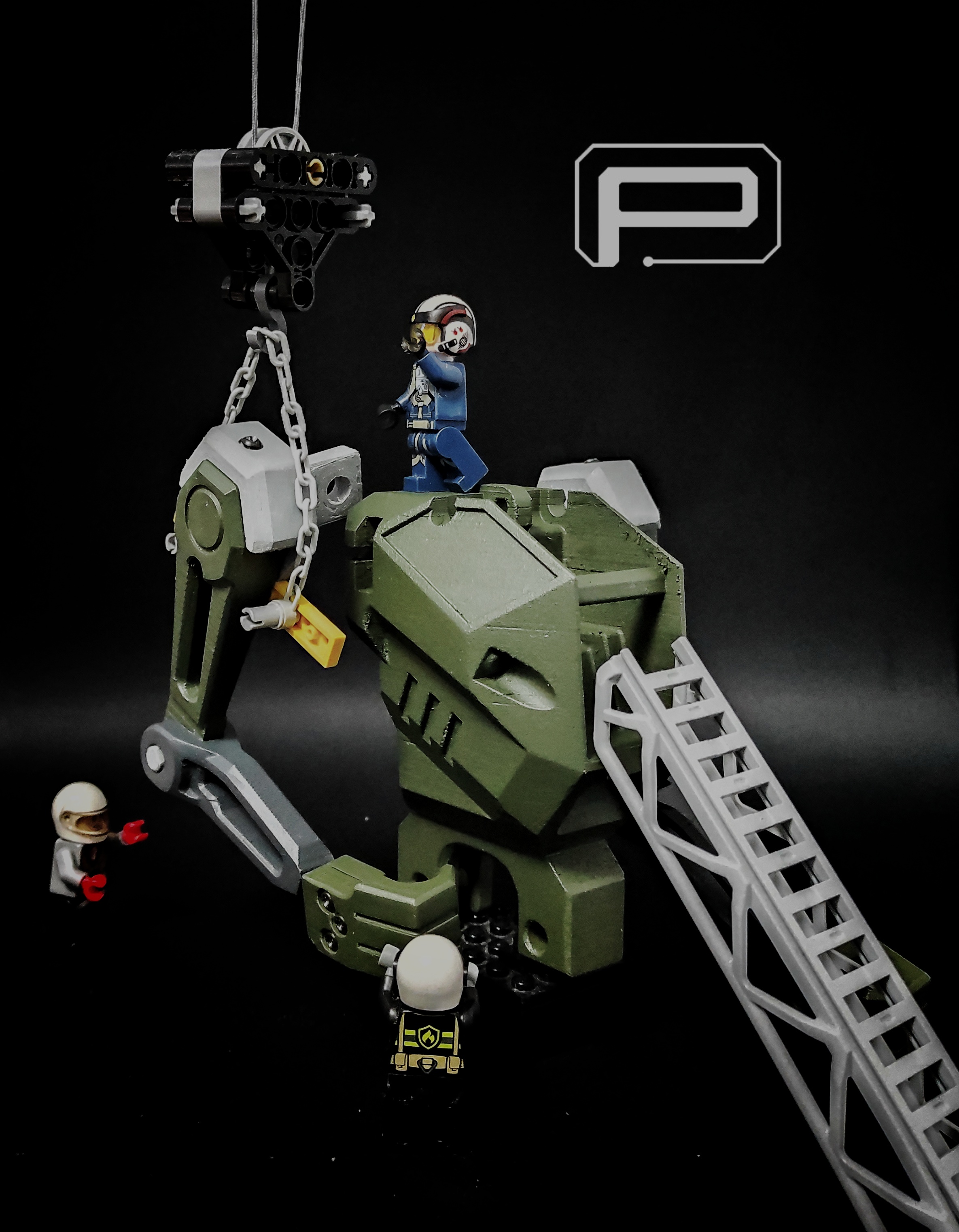 STL file GUARDIAN Mech toy 🤖・3D print model to download・Cults