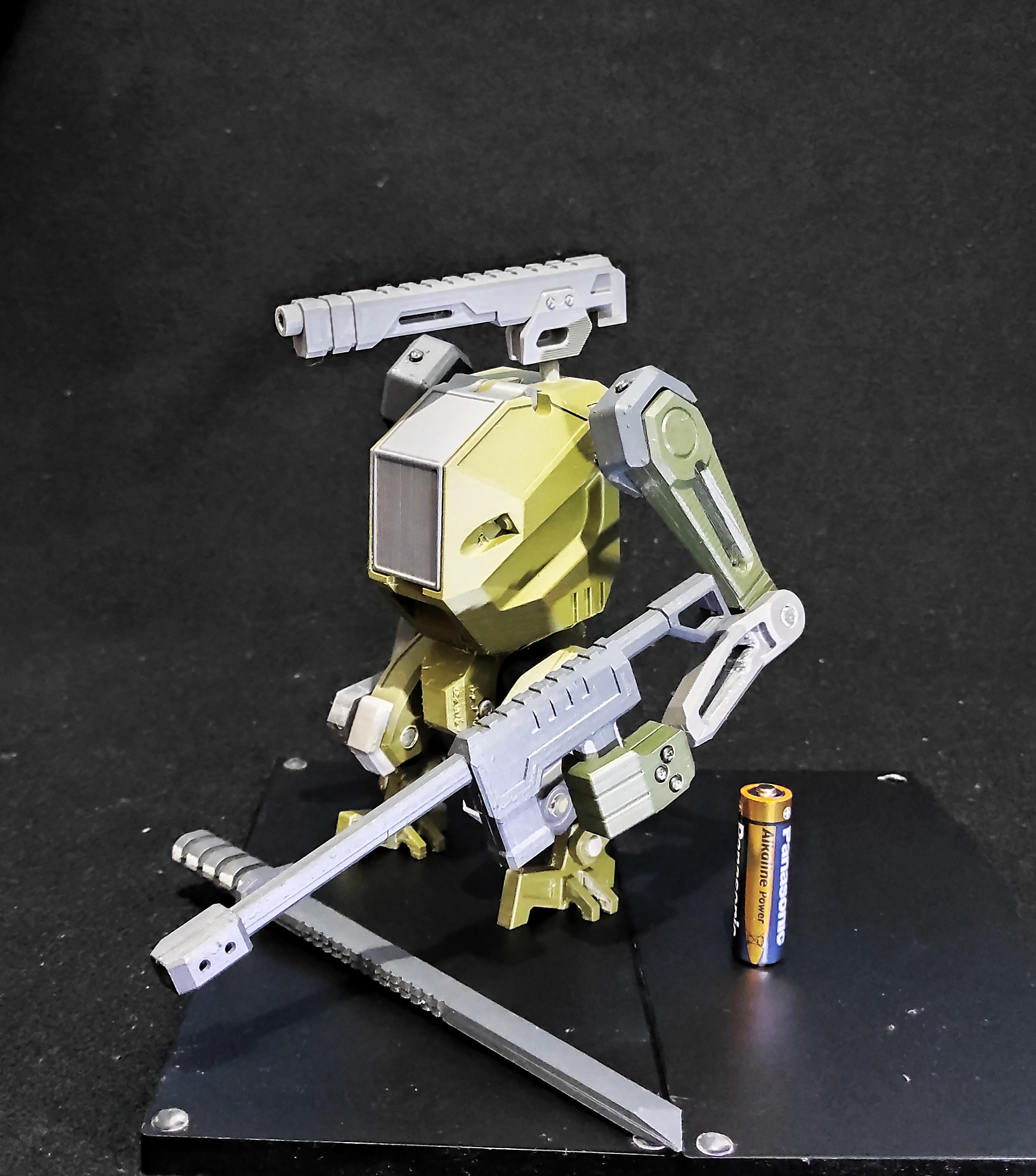 STL file GUARDIAN Mech toy 🤖・3D print model to download・Cults