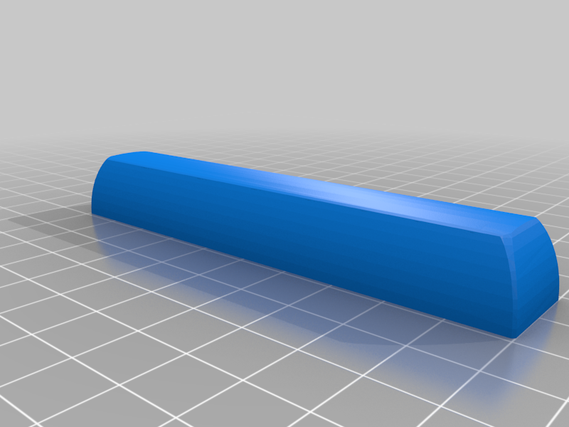 Free 3D file 5.5u SA Spacebar - Blank ⌨️・3D printable design to ...